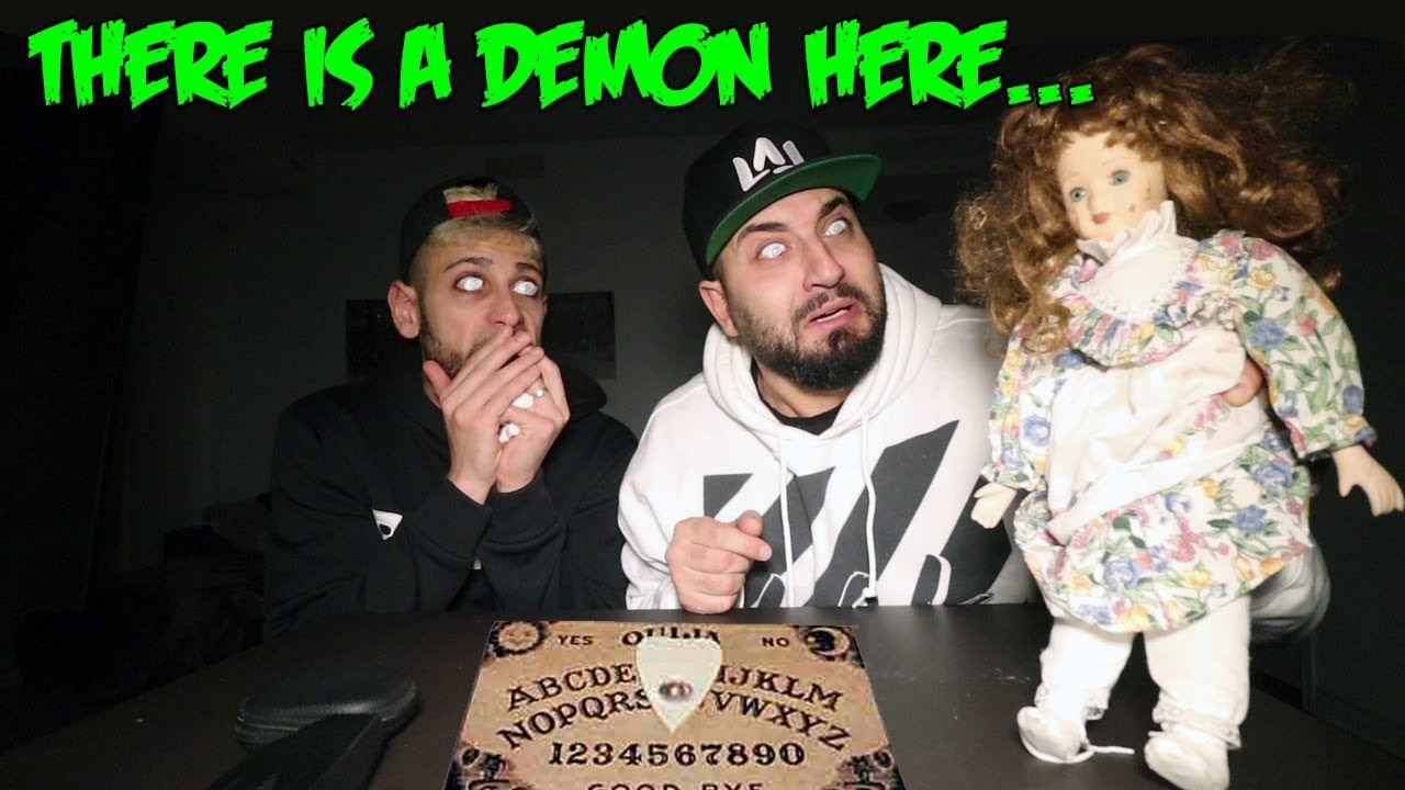 A DEMON MARKED ME IN MY FRIENDS HAUNTED HOUSE (EVIL) - YouTube