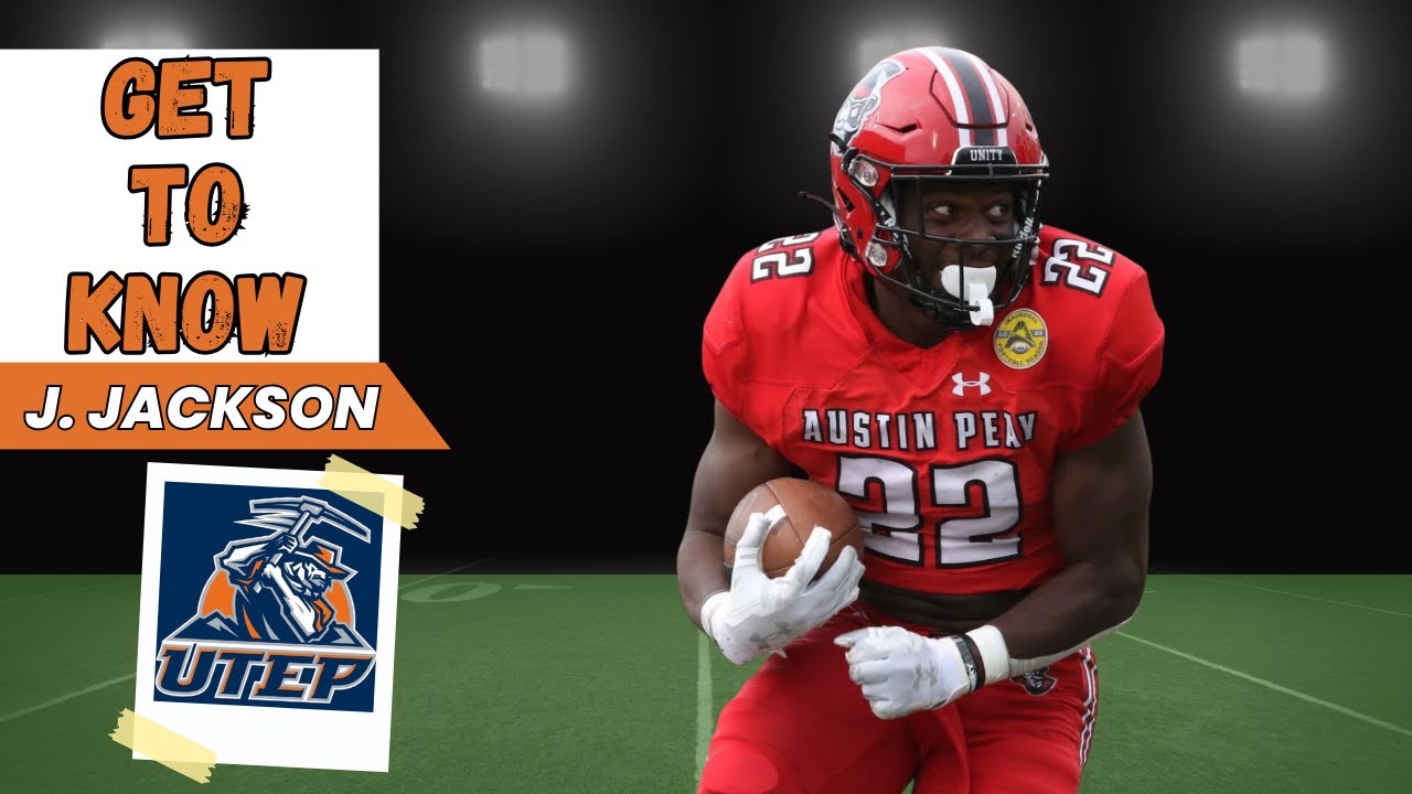 Get To Know UTEP's Jevon Jackson - YouTube