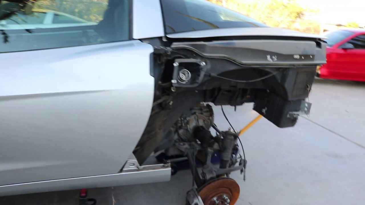 Corvette C6 Grand Sport Tear Down Powertrain+Suspension Extracted Body ...