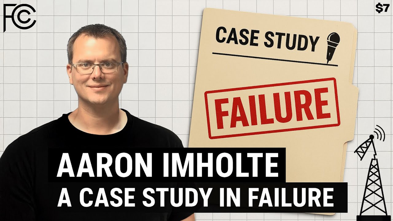 Aaron Imholte: A Case Study in Failure - YouTube