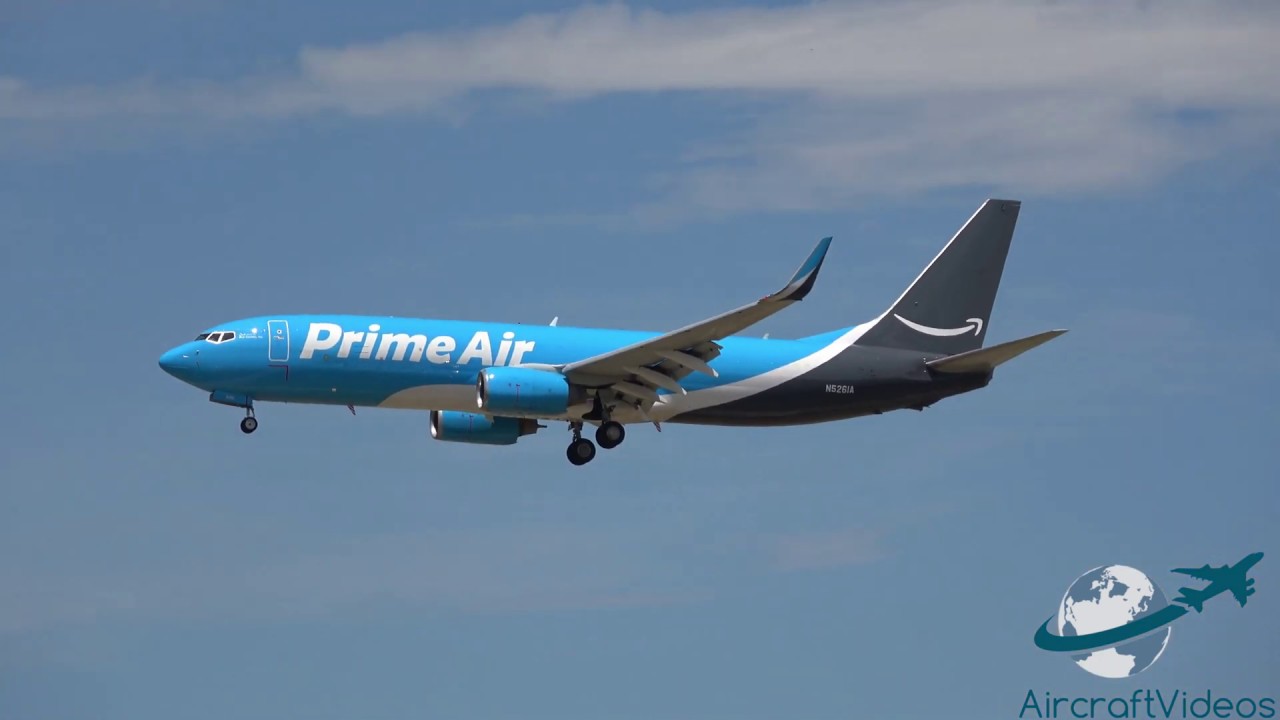 Sun Country Airlines "Prime Air" 737-83N/BCF [N5261A] -- UHD 4K - YouTube