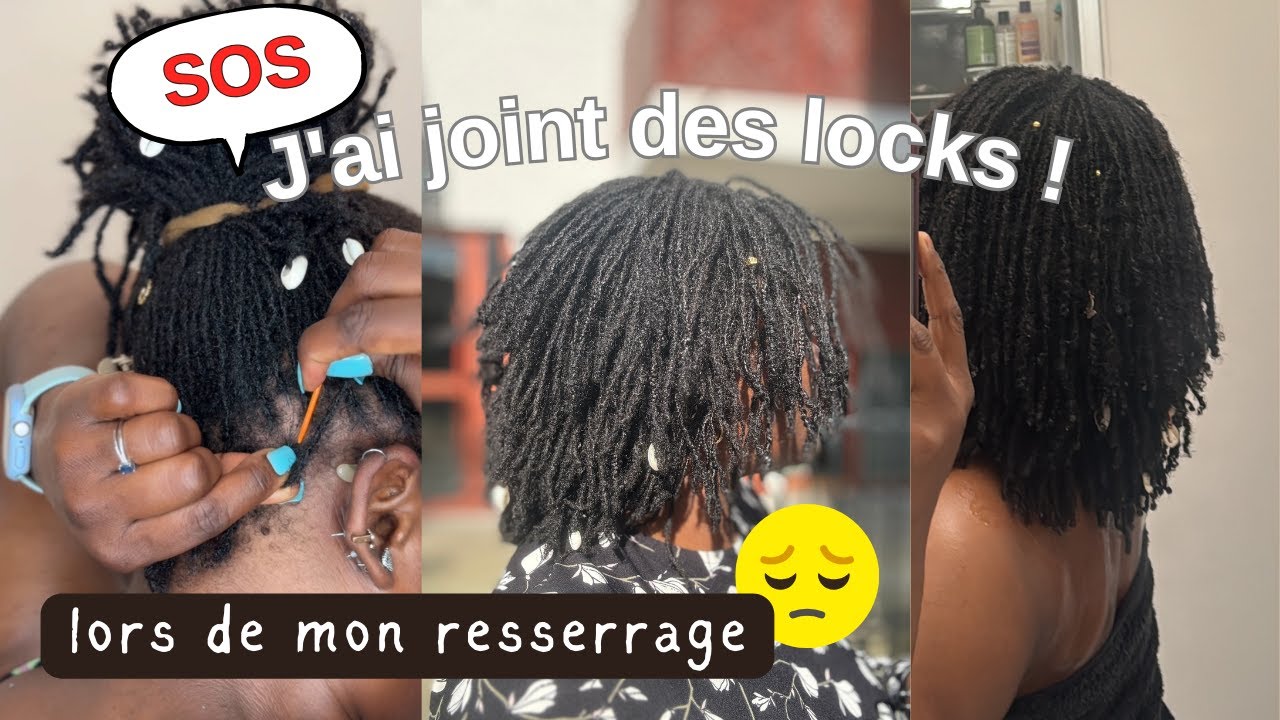 ⚠️ L'ERREUR À NE PAS FAIRE EN RESSERRANT SES LOCKS | #ReineMicrolocks ...