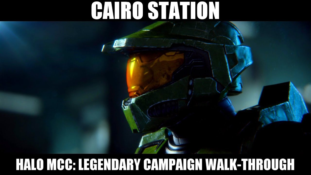 1ST MISSION: CAIRO STATION | LEGENDARY CO OP | HALO 2 MCC CAMPAIGN LETS ...