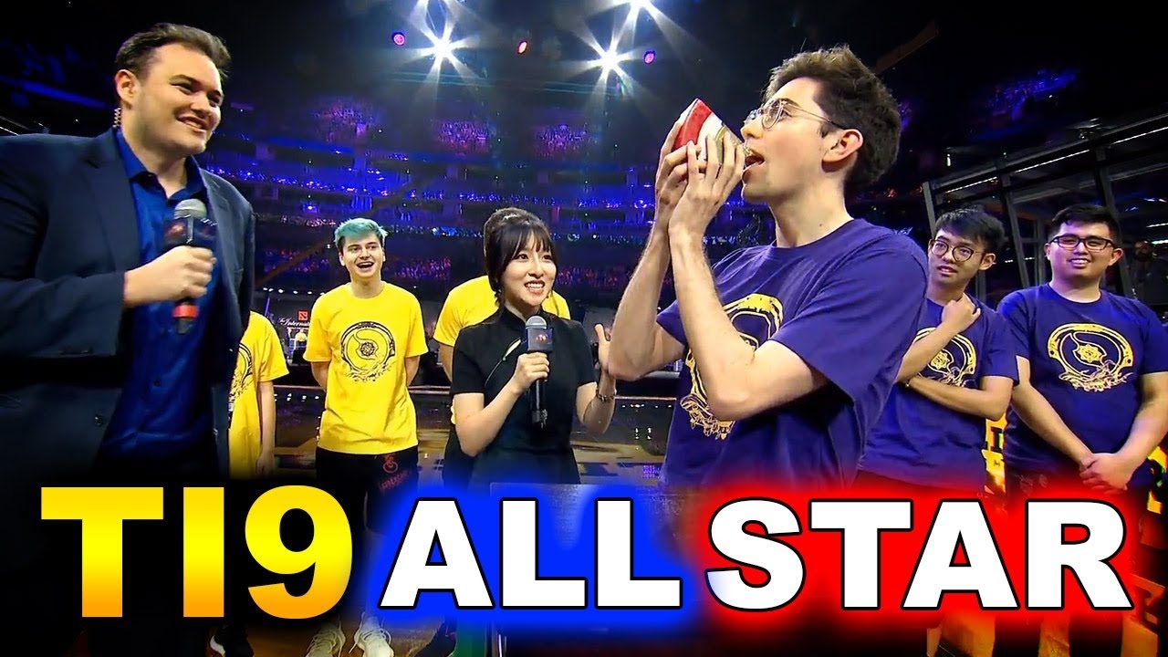 TI9 ALL STAR MATCH - ARDM MODE! - THE INTERNATIONAL 2019 DOTA 2 - YouTube