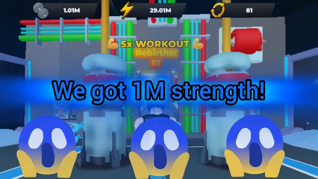 Road To 1M Strength In Strongman Simulator (Part Three) We Finally Did ...