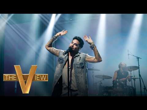 Adam Lambert performs 'Under The Rhythm' from his new self-titled album, 'Adam' | The View