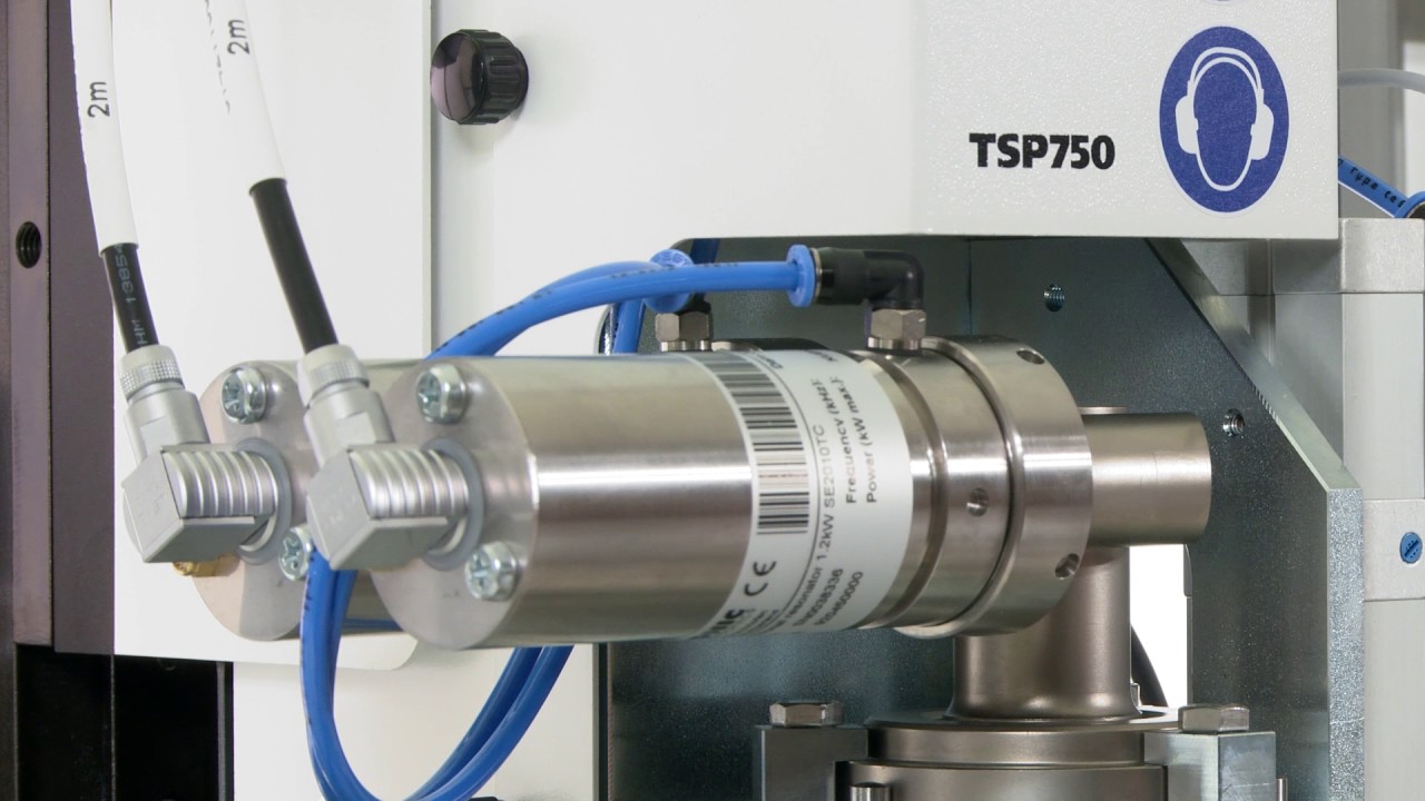 TELSONIC USP TSP USV: ultrasonic welding presses - YouTube