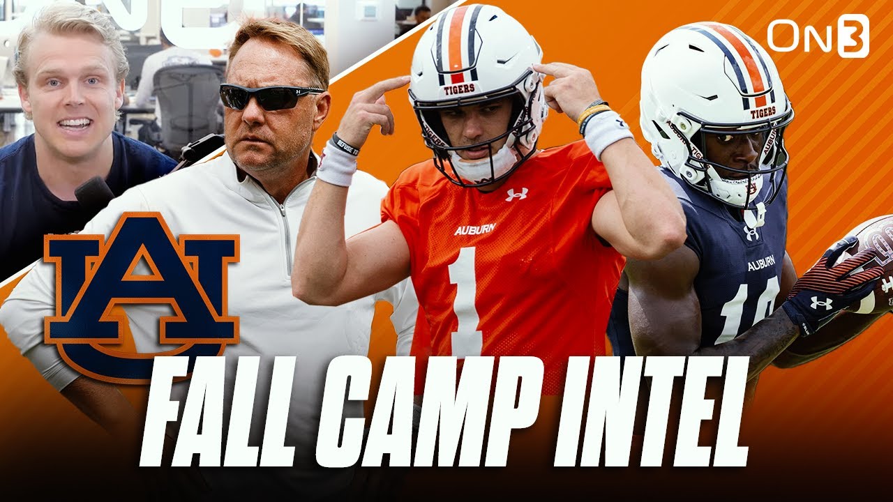 Auburn Tigers Fall Camp INTEL | Payton Thorne CLEAN Scrimmage, Young WRs SHINE, Hugh Freeze Year ...