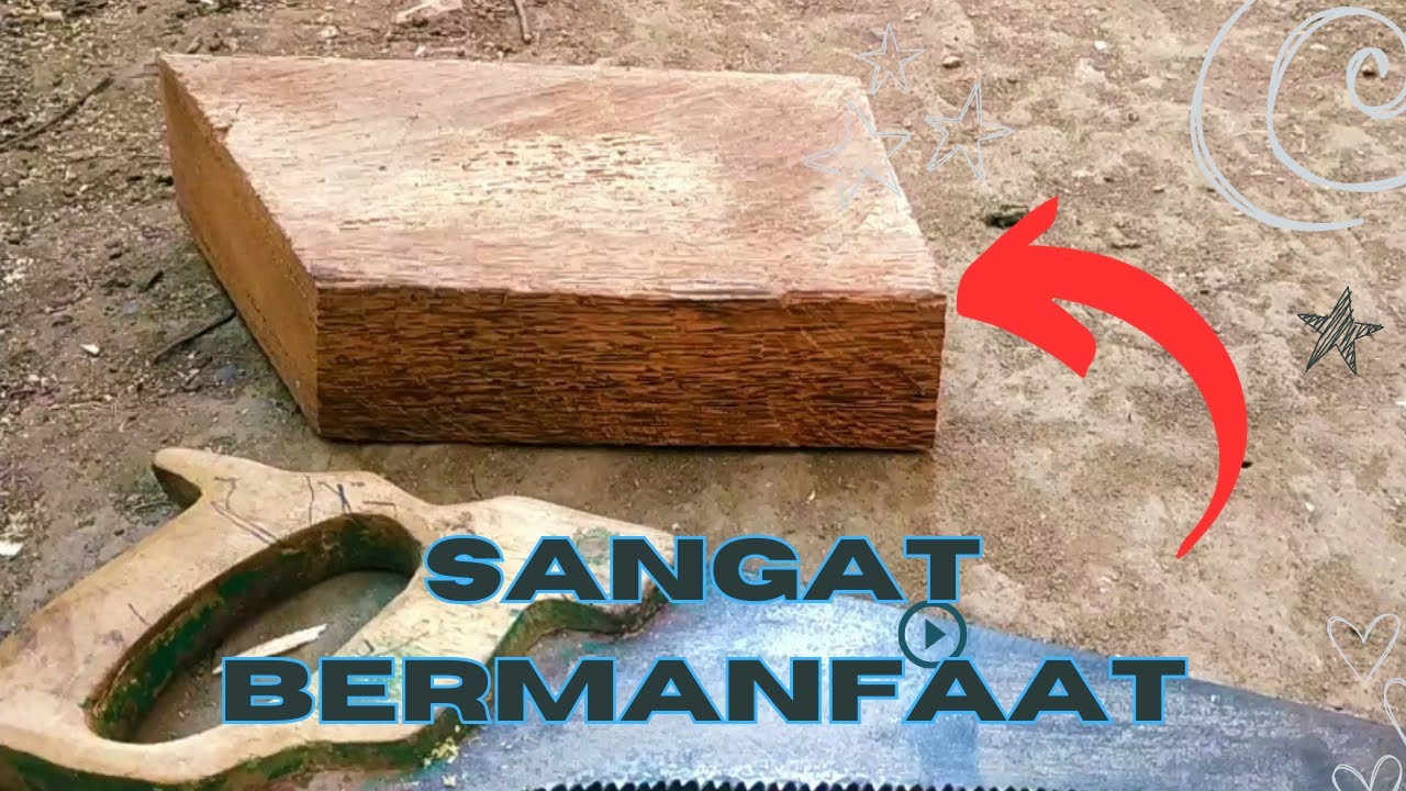 manfaatkan sisa kayu kelapa - YouTube