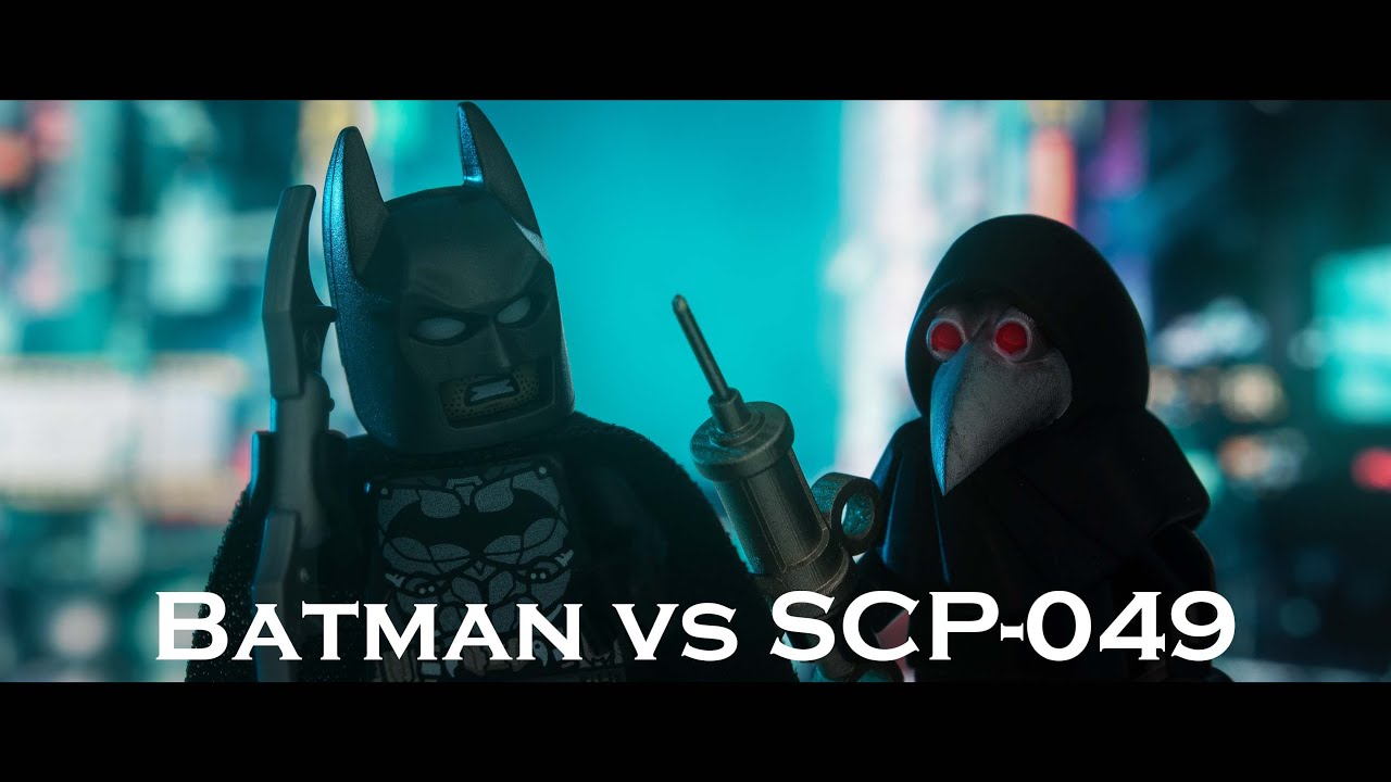 The Batman vs SCP-049 (Part 1) - LEGO SCP Stop Motion - YouTube