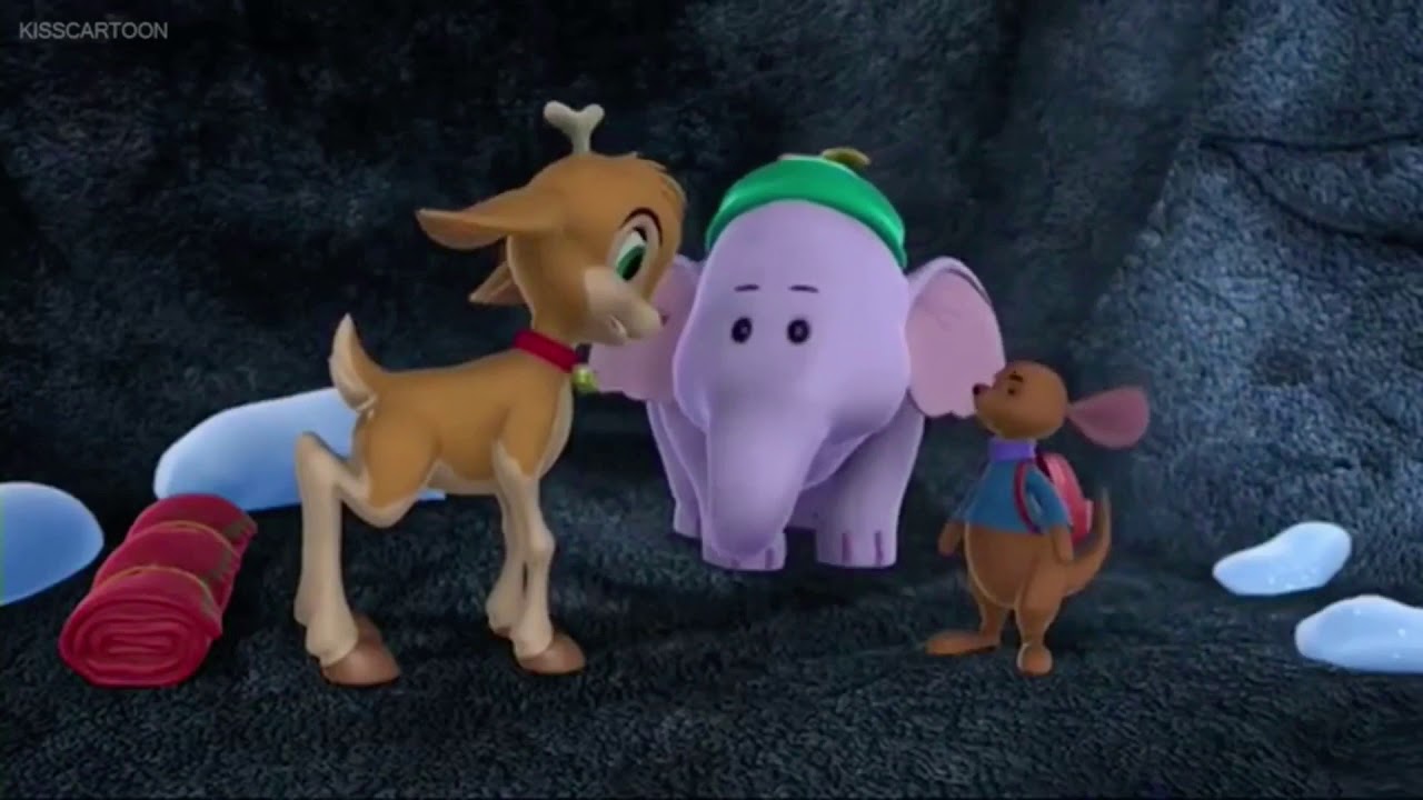 My Friends Tigger and Pooh Holly, Lumpy and Roo don’t see the edge ...