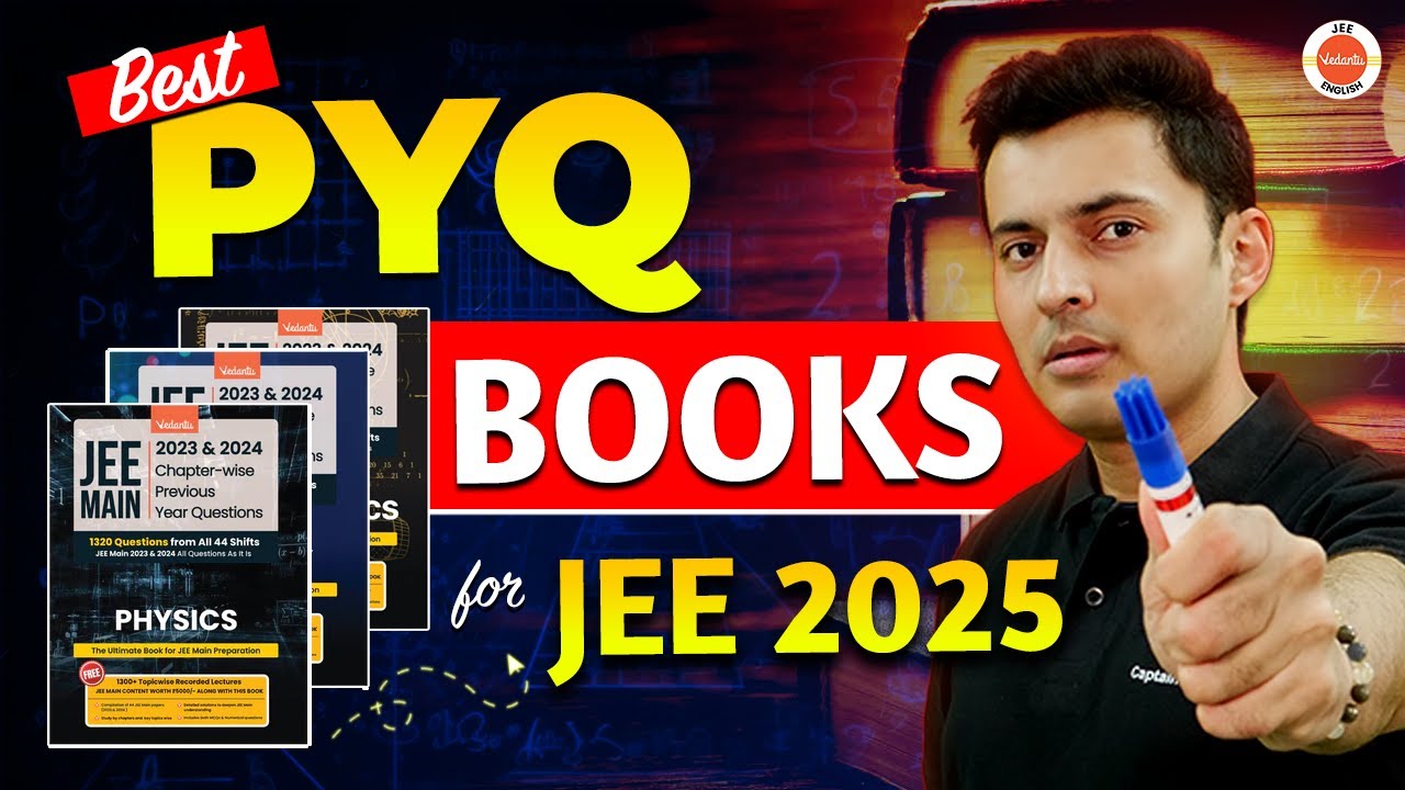 Best PYQ books for the Final Preparation for JEE 2025 | Shreyas Sir ...