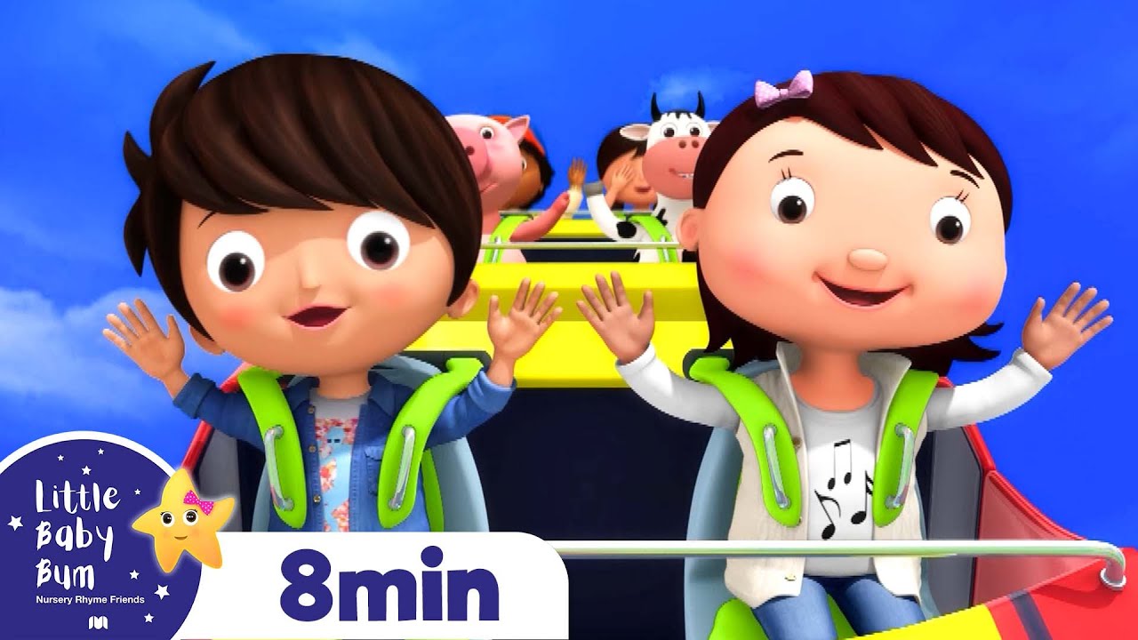 Rollercoaster Song | Fun Baby Anthems | LittleBabyBum Kids Compilation ...