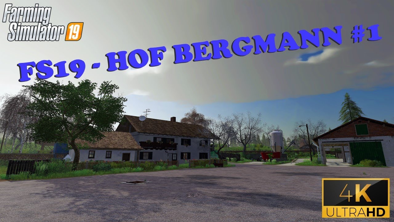 THIS MAP IS AWESOME! - FS19 Hof Bergmann #1 - YouTube