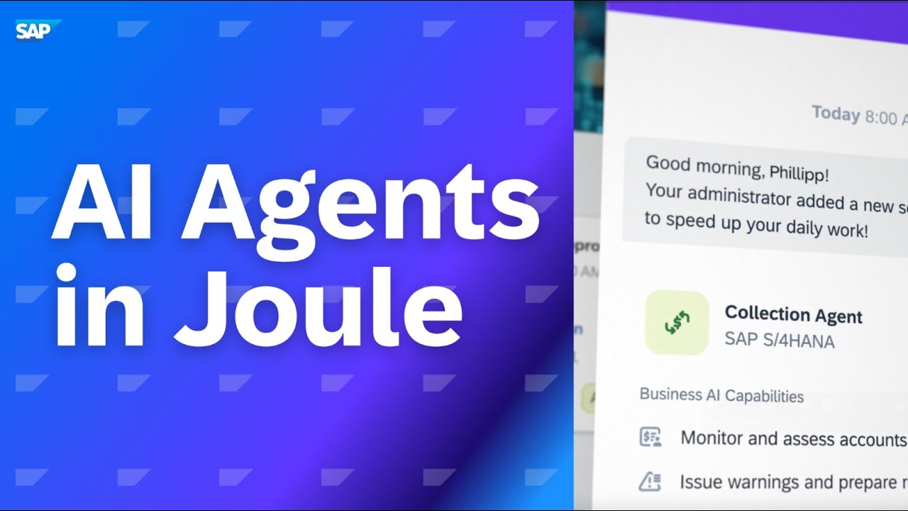 Joule Transforms Collaboration: AI Agents for Business Efficiency | SAP ...