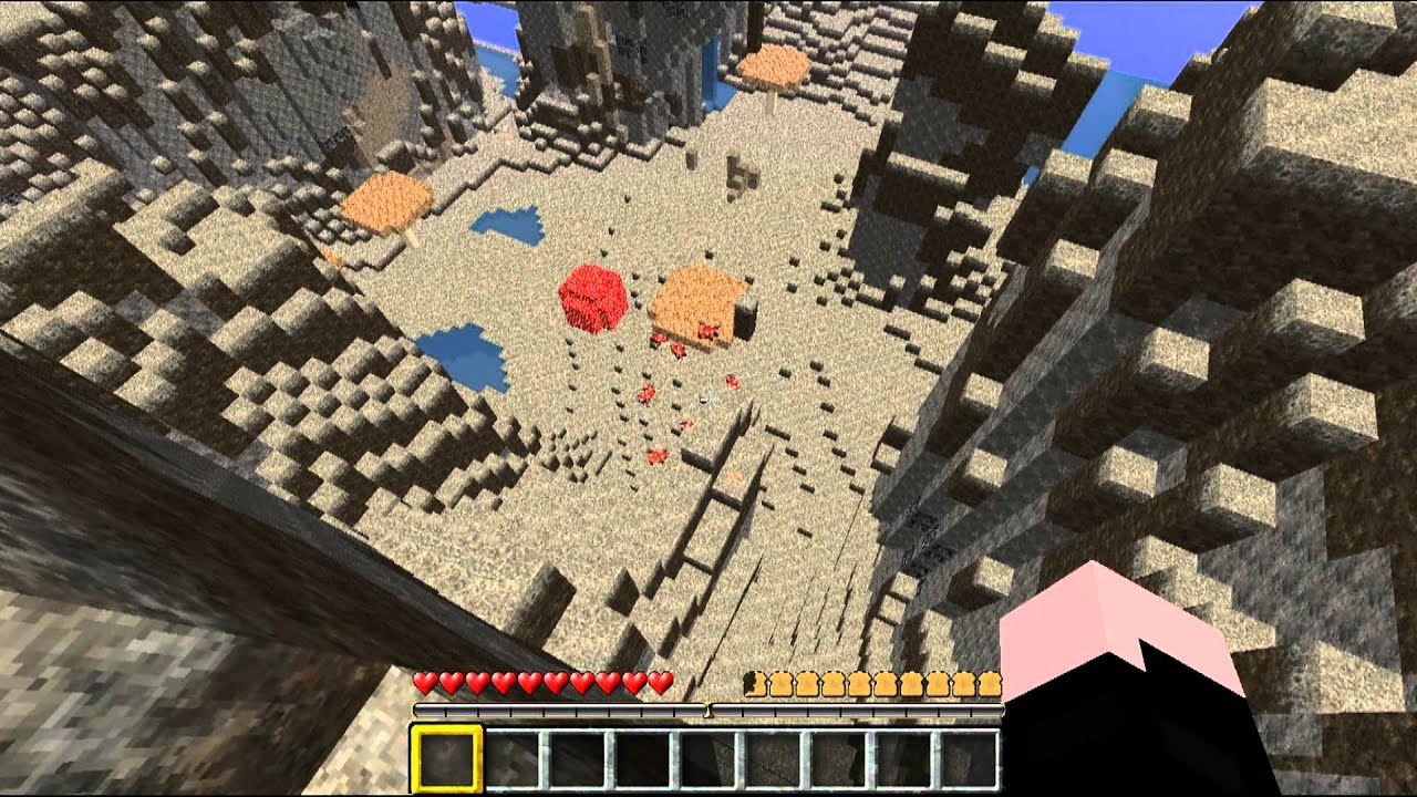 Minecraft Seeds #3: Ozelot, Mooshroom, Pilzkuh, Pilzbiom, Mushroom ...