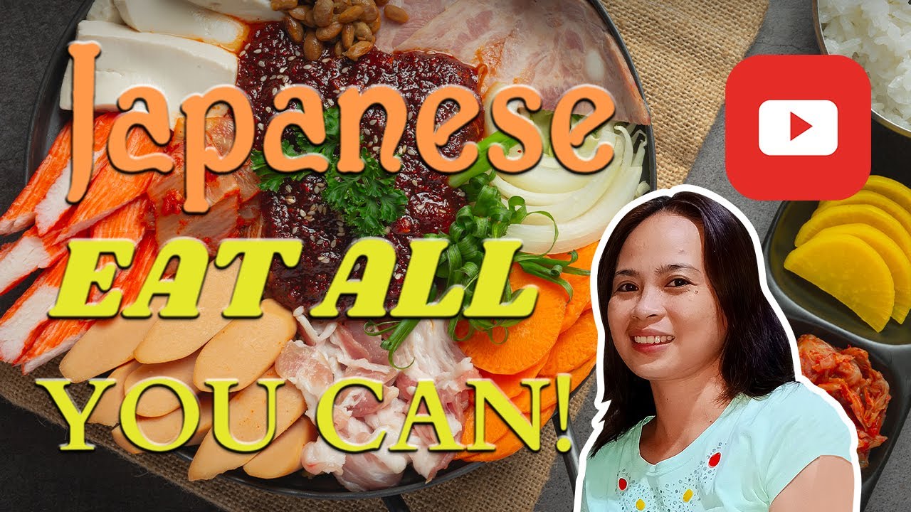 Yakinabe Eat All You Can Japanese Restaurant Cebu - YouTube