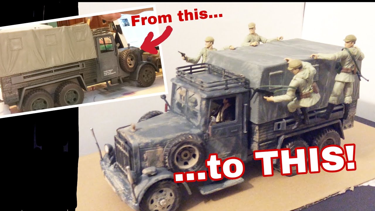 DIY Indiana Jones Hasbro Cargo truck Custom repaint - YouTube