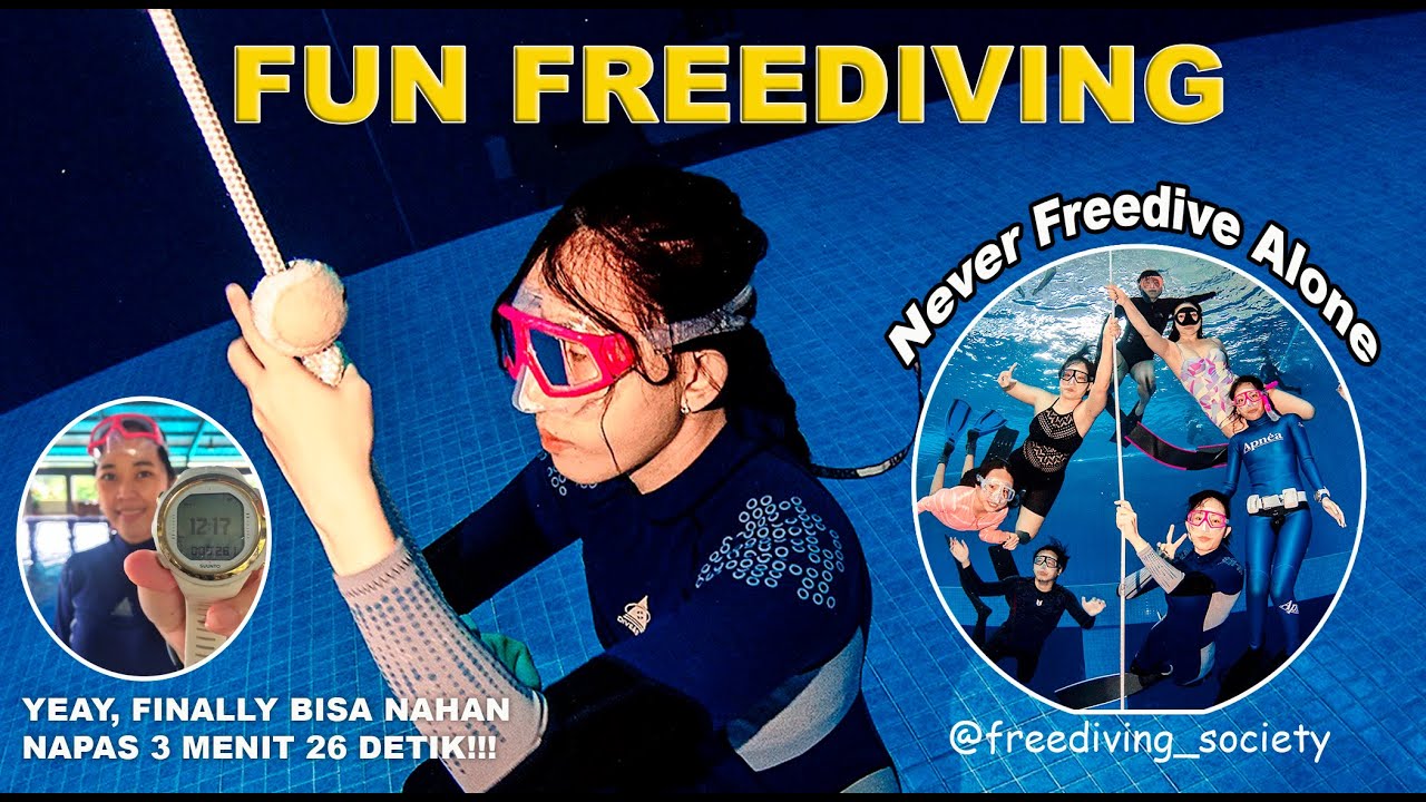 Deep Pool Session | with Freediving Society | Freediving Practice ...