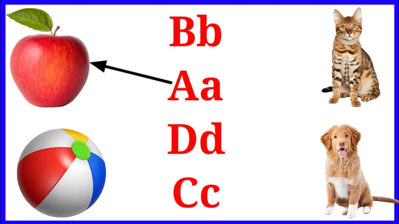 lkg class english worksheet | match the letters with pictures ...