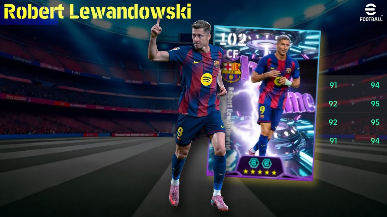 Robert Lewandowski 102 Double Booster Card Training Guide | BEAST Build ...