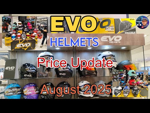 EVO HELMET,August 2025 Price Update 