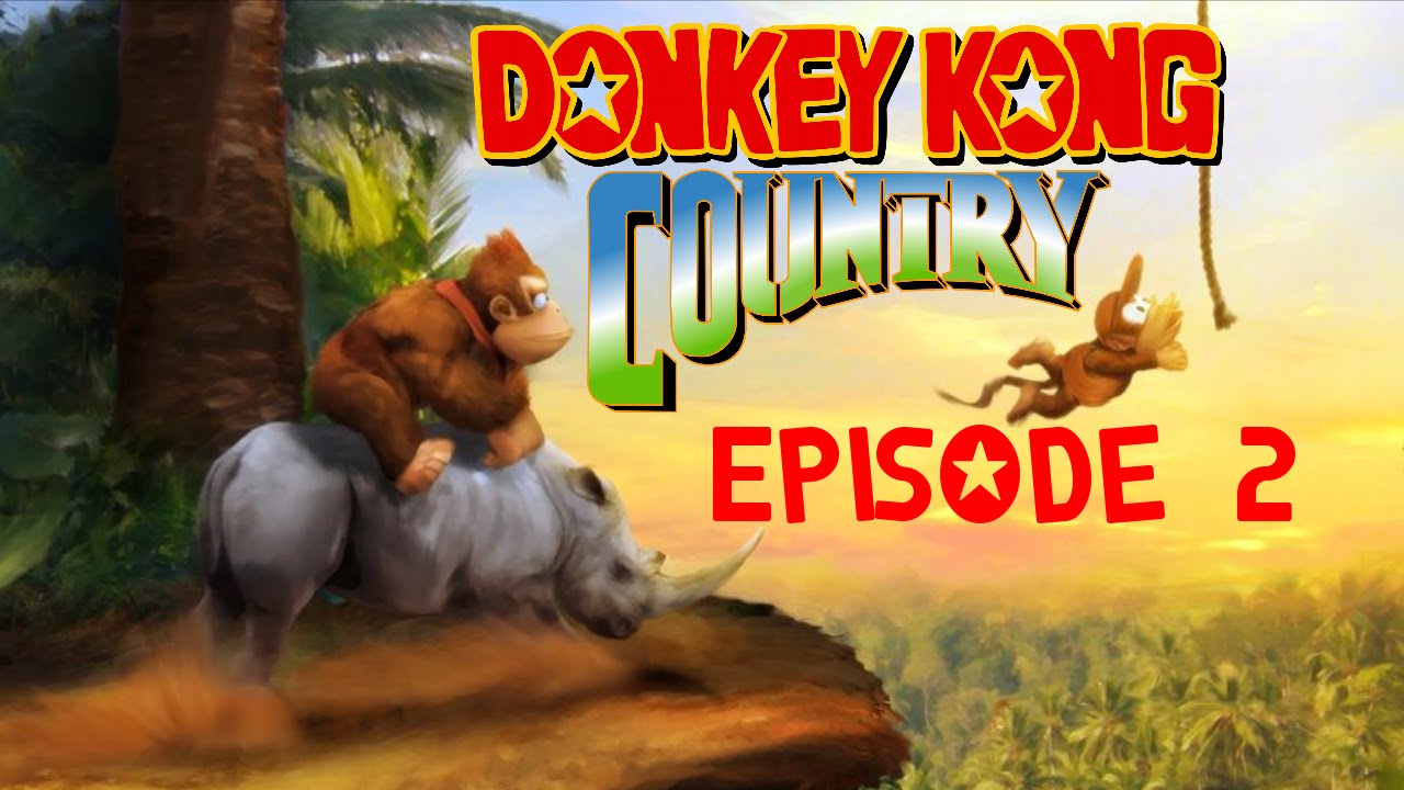 Donkey Kong Country [Part 2] - Monkey Mines | Mine Cart Carnage, Bouncy ...