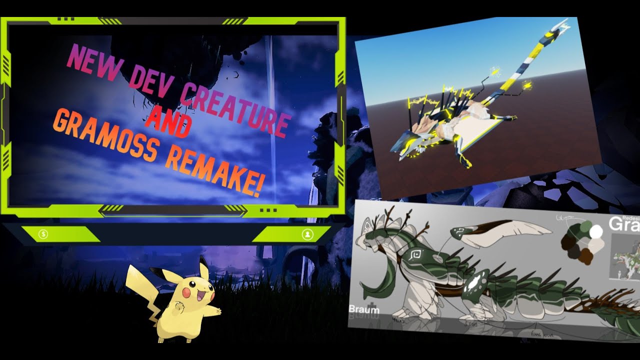 Gramoss remake & Dowatt! + Some animations! - Creatures of Sonaria ...