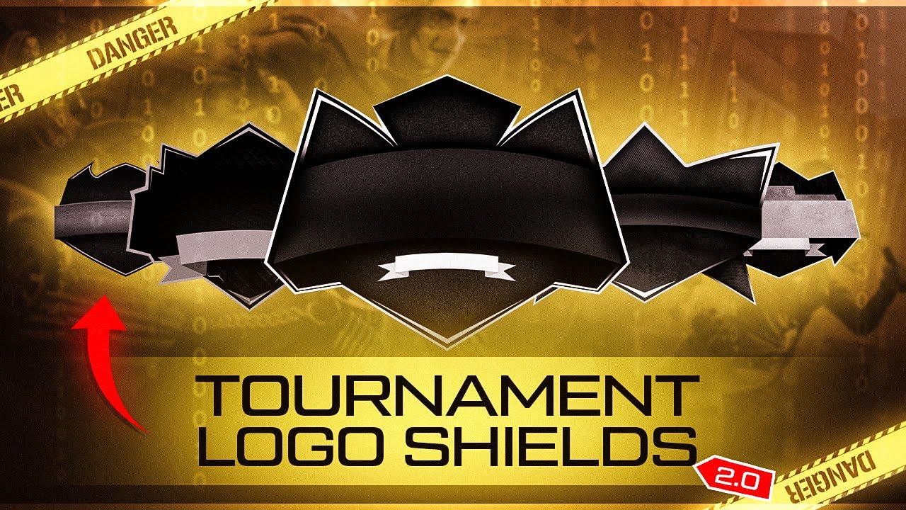 2.0 FREE Handmade tournament logo shields GFX pack | Vaibhav Editz ...