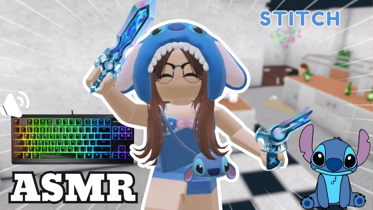 Playing MM2 as Stitch (Keyboard ASMR) - YouTube