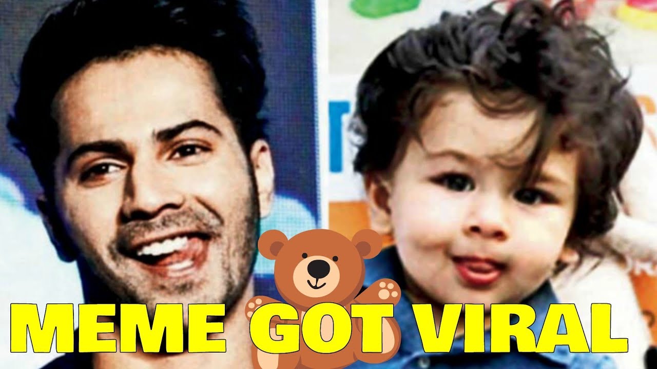 Varun Dhawan’s Meme With Taimur Ali Khan | Did Varun Got Angry ...