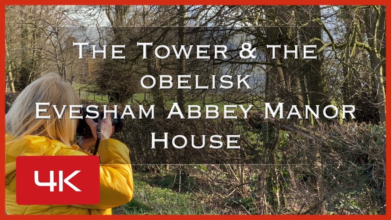 The Tower & the Obelisk at Evesham Abbey Manor House. the site of the ...