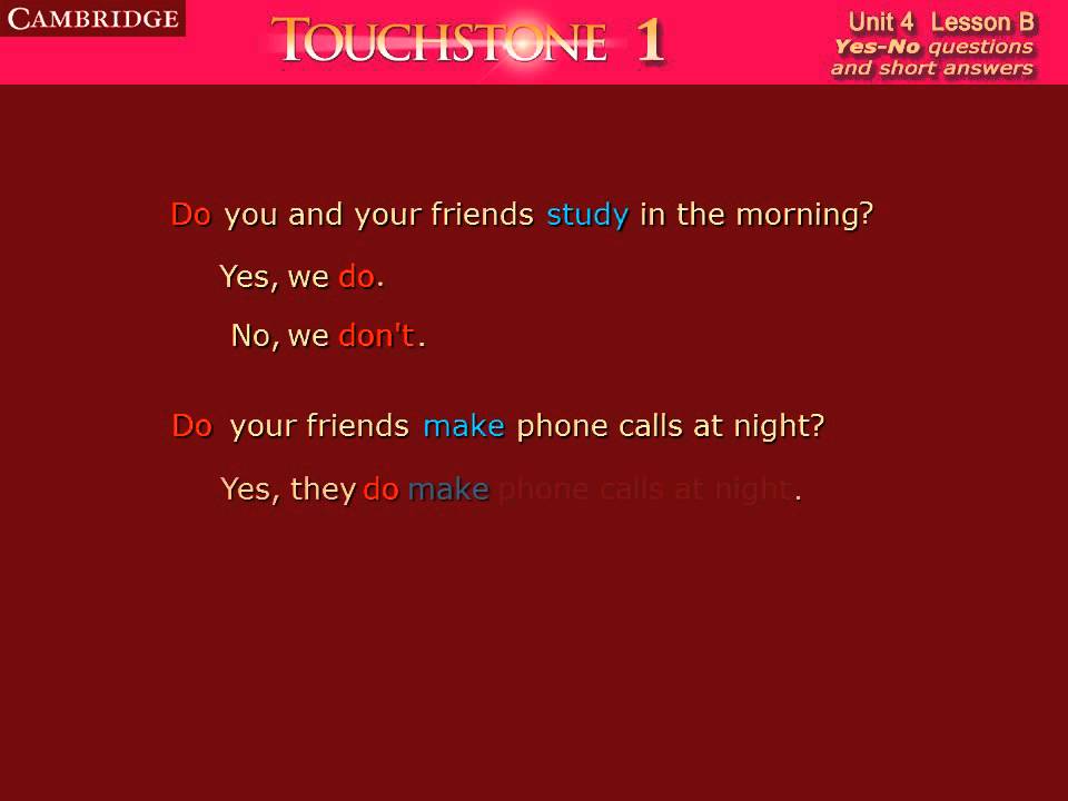 Touchstone Course 2 Unit 4 Lesson B - YouTube