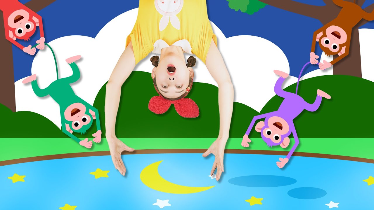 月亮掉进水里该怎么办？monkeys fish for the moon 思维认知早教启蒙益智Ai育儿亲子Bunny Sister Kid’s ...