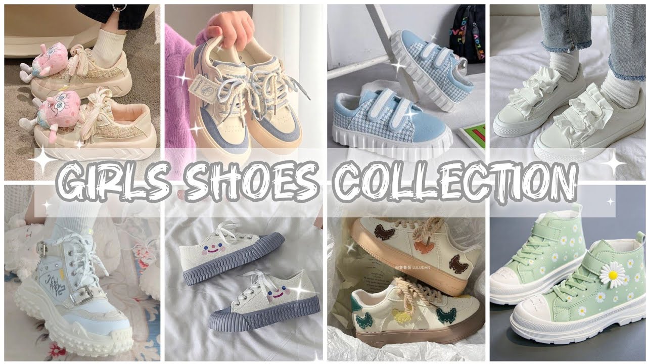 Girls shoes collection || sneakers shoes for women #girlsshoes - YouTube