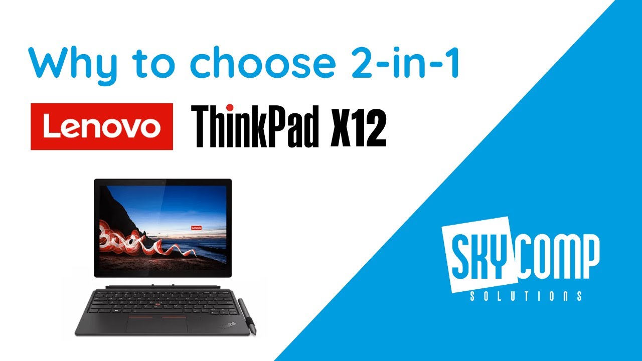 The Most Unique Laptop - Lenovo ThinkPad X12 - YouTube