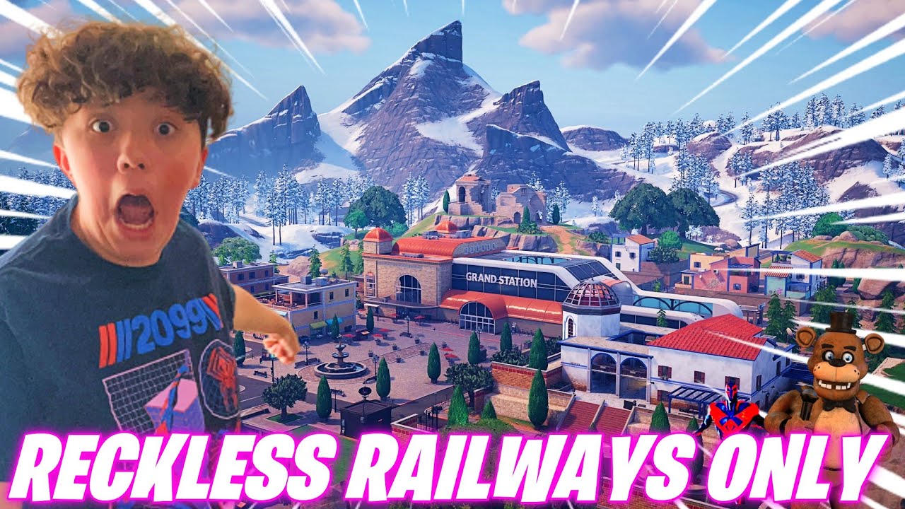 🍩LIVE Fortnite SQUADS WITH FANS LANDING RECKLESS RAILWAYS ONLY ...