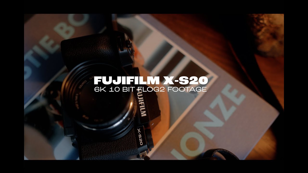 Fujifilm X-S20, 6.2K, 10-Bit, FLOG2, Cinematic Sample Footage.