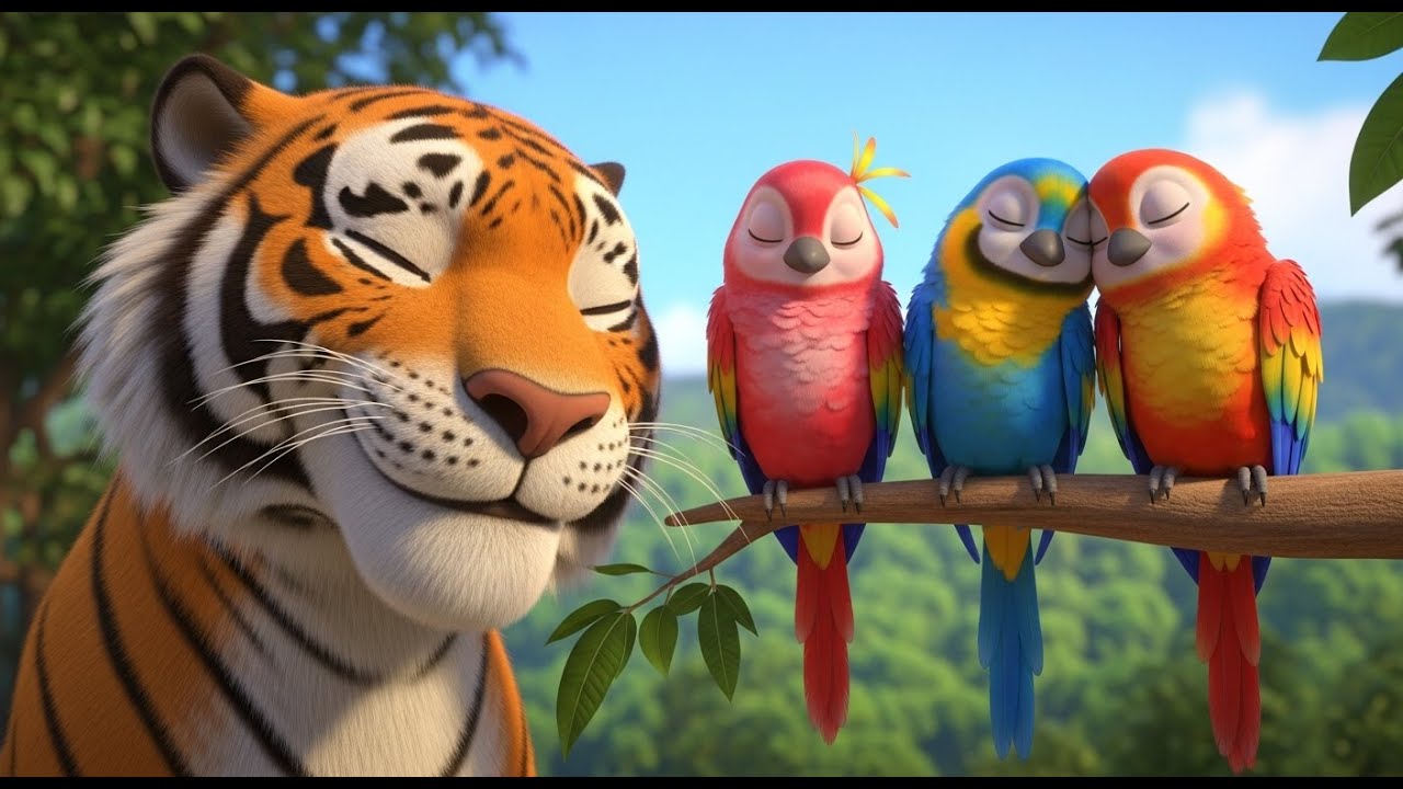 The Lion Who Painted Ladders | Best Nursery Rhymes and Kids Songs ...