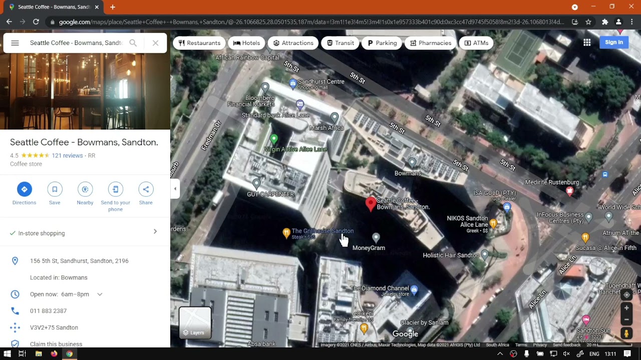 Google Maps Recording the Location Zoom In Video (Part 2) Zoom in Video ...
