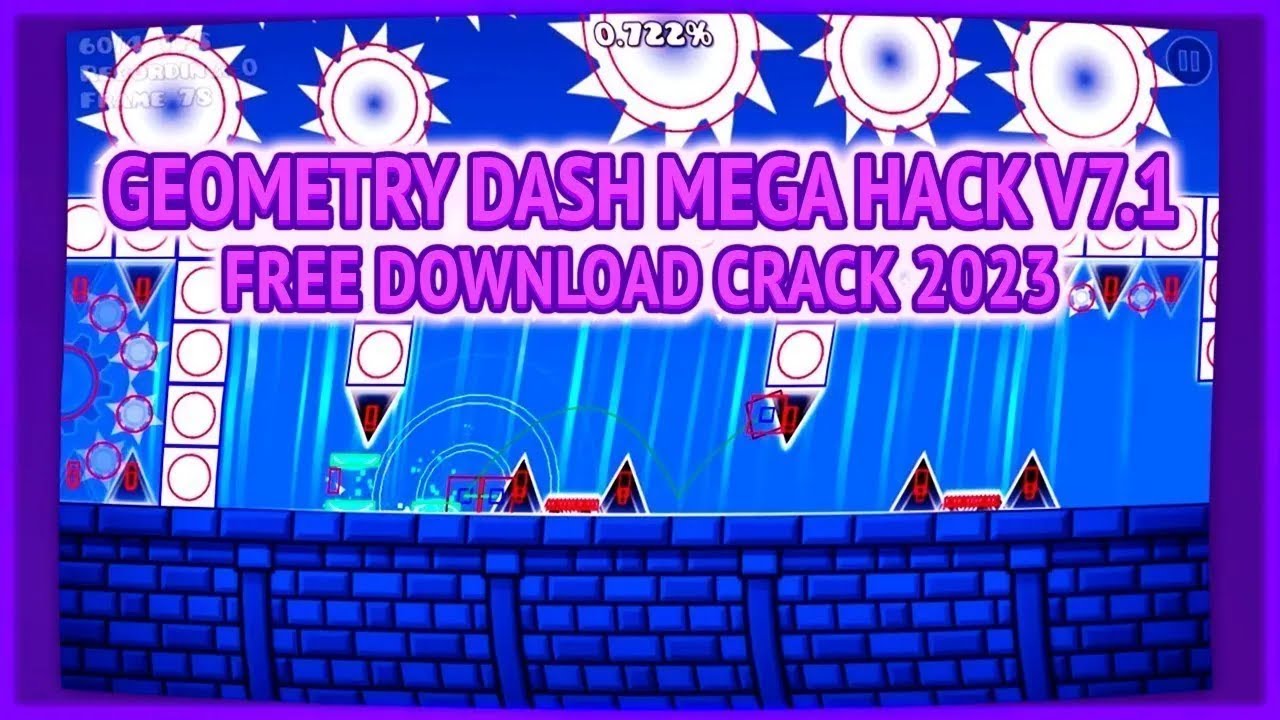 MEGA HACK V7.1 UPDATE | Geometry Dash Mod Menu | Free Download 2023 ...