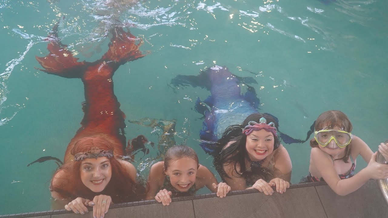 Halifax Mermaids Family Swim at Algonquin - Time Lapse - YouTube