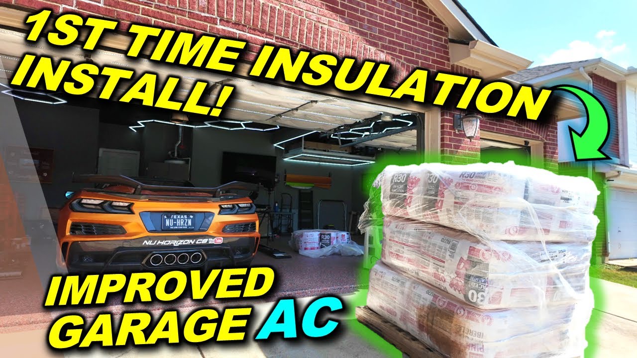 New Channel Launch & Installing Insulation in the Garage! - YouTube