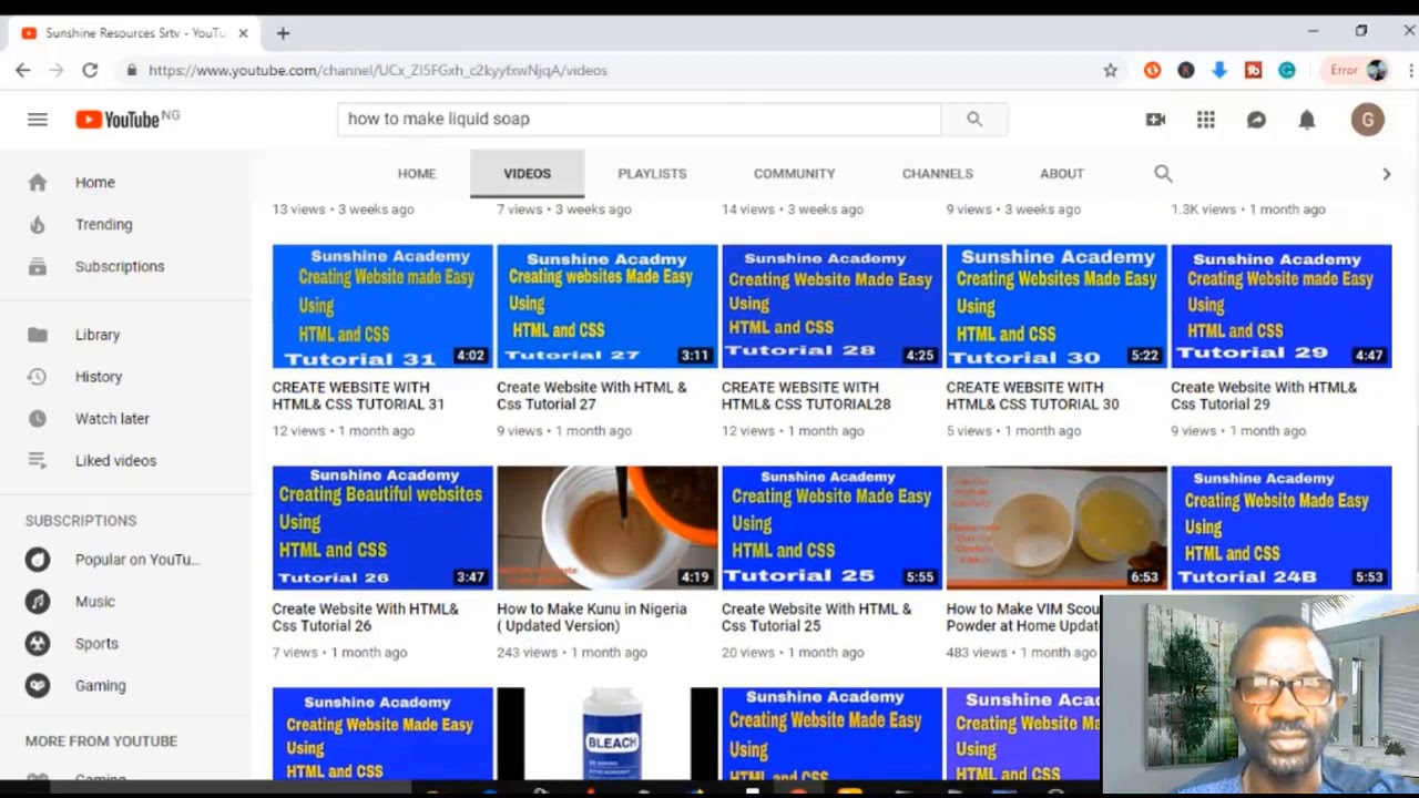 How to Produce House Hold Products (The SUNSHINE RESOURCES CHANNEL ...