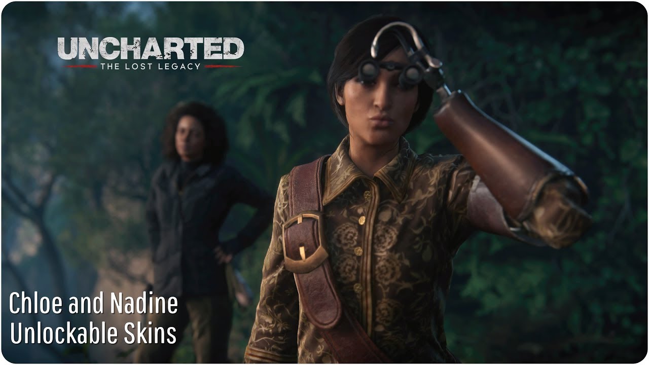 Uncharted: The Lost Legacy (PS4 Pro) Chloe & Nadine Unlockable Skins ...