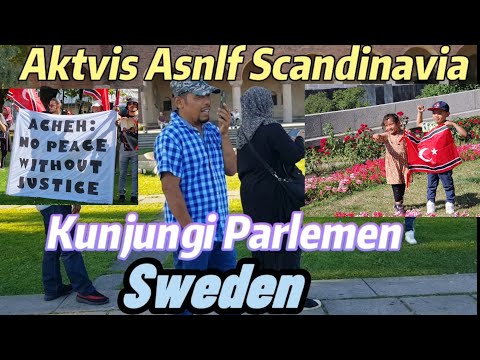 Aktivis ASNLF singah di Stockholm🇸🇪