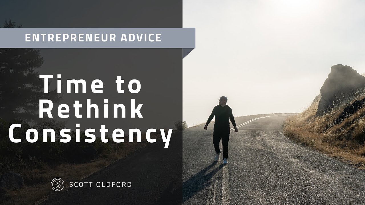 Why "You Need to Be Consistent" is Not Always Good Advice - YouTube
