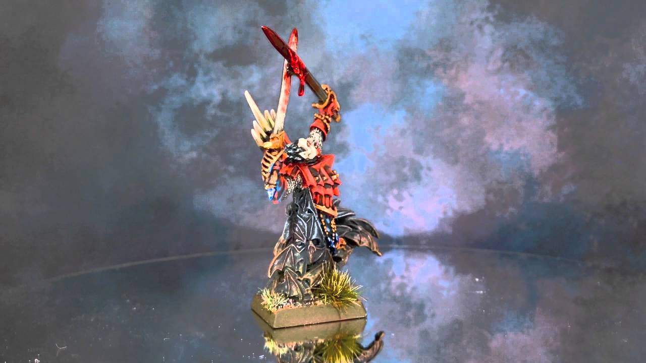 Konrad von Carstein miniature showcase - YouTube
