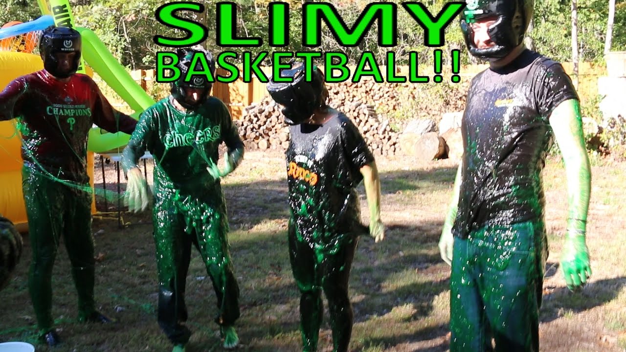 SLIMY BASKETBALL - OUR POINT OF VIEW!! - YouTube