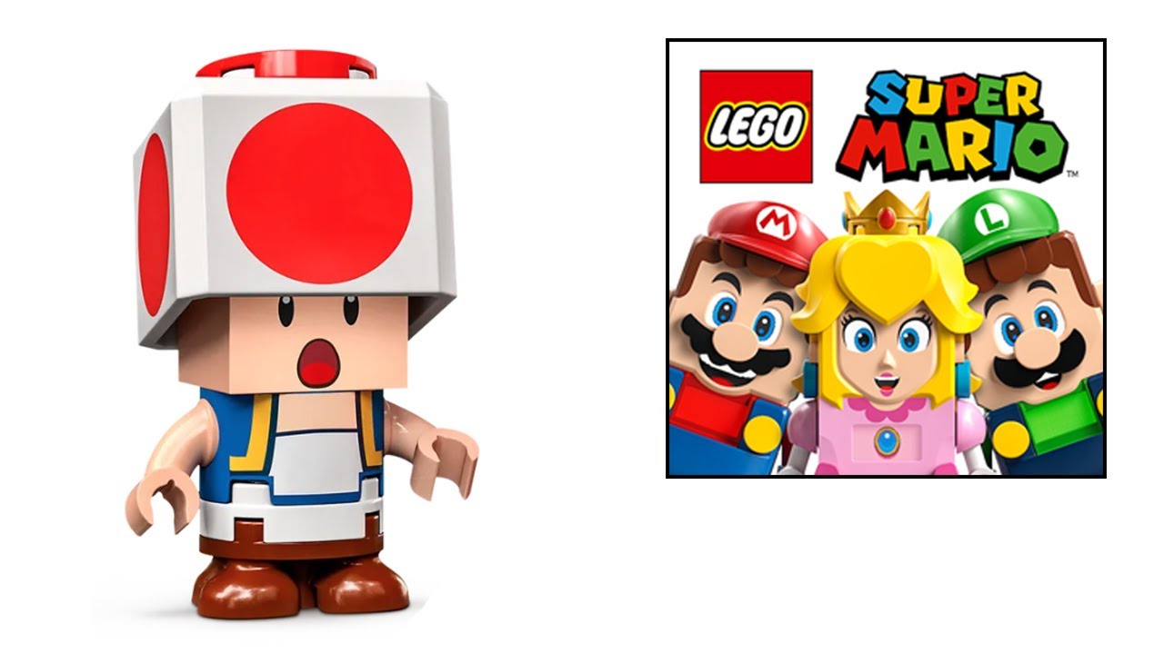 Toad | Lego Instructions | Lego Super Mario - YouTube